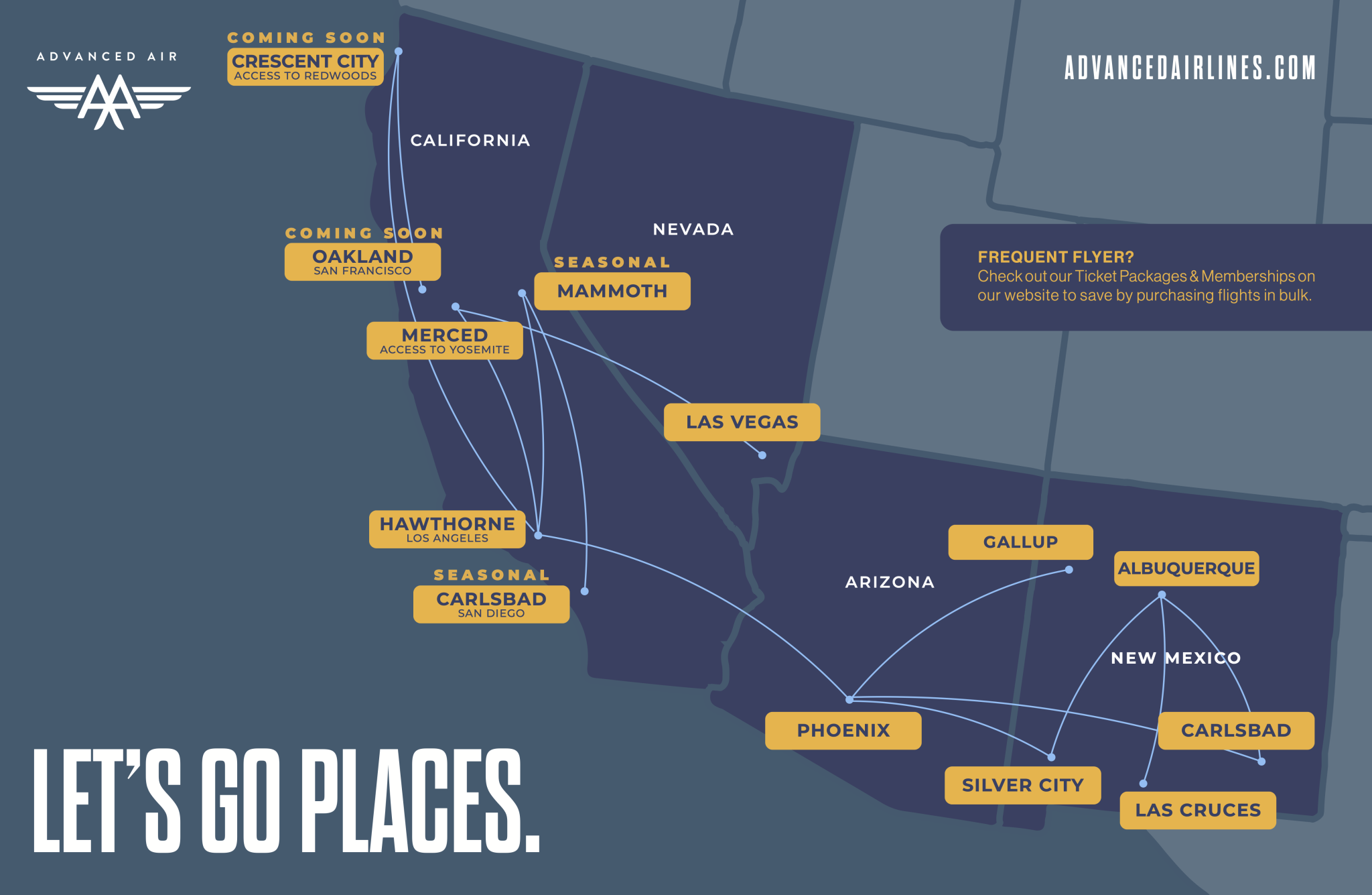 Route Map – Advanced Air